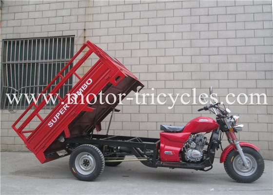 Loading 2000KG 80 km / h Motorized Cargo Trike , 3 Wheel Cargo Motorcycle