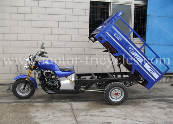 250CC Motor Tricycle Three Wheel Single Exhaust Motorcycle 3.5m Minimum Turning Diameter