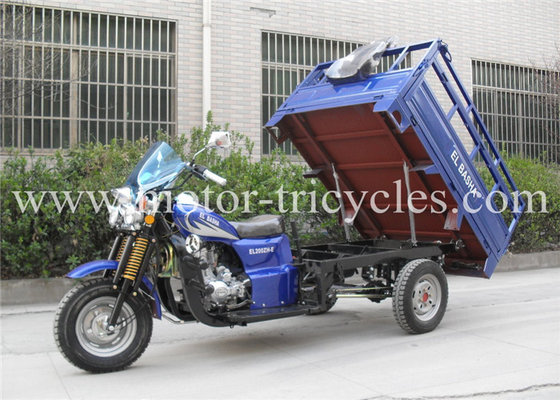 Manul Clutch 150CC Motor Tricycle , Cargo Motor Tricycle ISO9000 CCC Certification