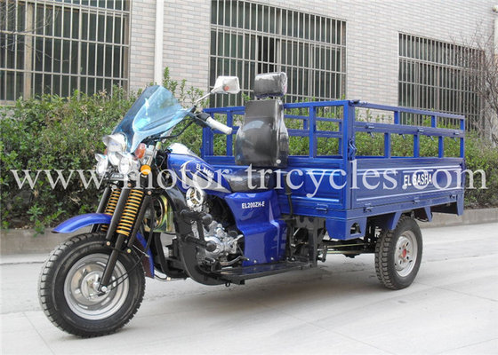 Manul Clutch 150CC Motor Tricycle , Cargo Motor Tricycle ISO9000 CCC Certification