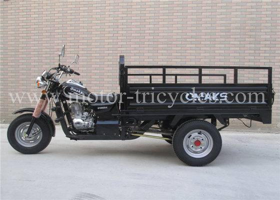 Electrical Kick Eec Tricycle Trike Truck With Steel Plate Chassis / Suspension