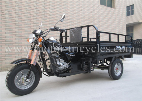 Electrical Kick Eec Tricycle Trike Truck With Steel Plate Chassis / Suspension