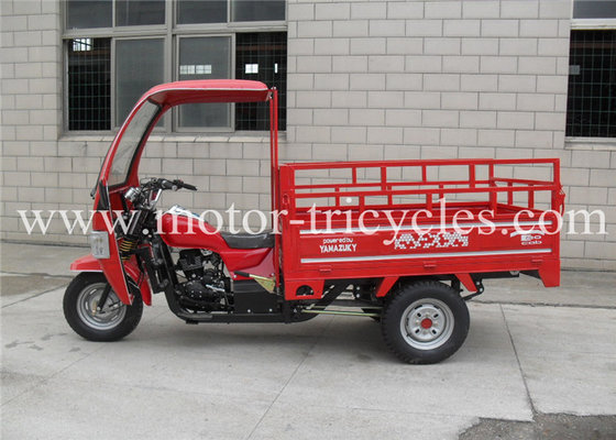 Driving Cab 3 Wheel Covered Motorcycle 2000KG Max Loading CDI Ignition System