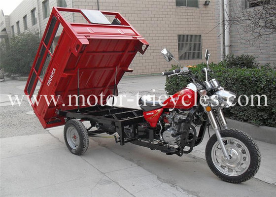 Water Cooled Passenger Motor Tricycle CDI Shaft Drive 5 Speed Transmission