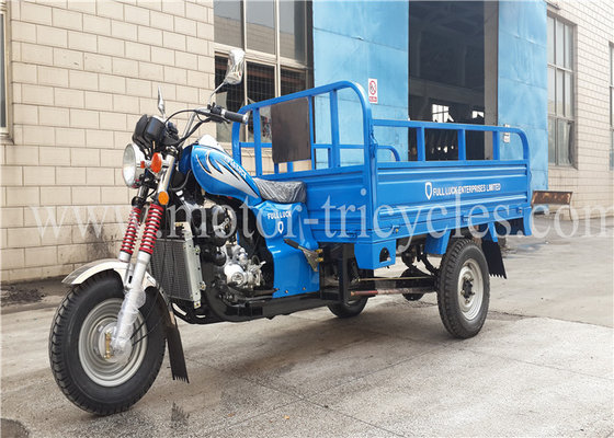Shaft Drive 5 Speed 250CC Motor Tricycle , Three Wheel Motorcycle Trike Boosting Rear Axle