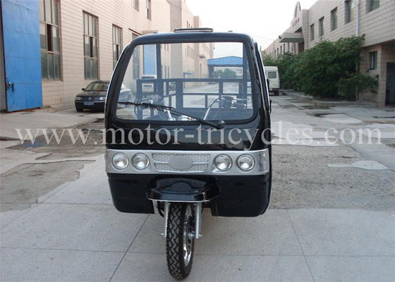 Professional Custom Cargo Motor Tricycle , Covered Motorcycle Three Wheel