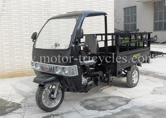 Three Wheel Cargo 200cc Motorcycle Trike 5 Speed With Front Cabin