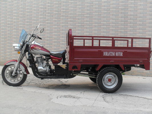 3 Wheels Disc Brake Cargo Motorcycle Trike Air Cooled 4 Stroke Electrical Kick