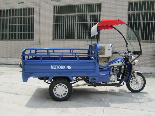Disc Brake Cargo Motorcycle Commercial Tricycles 1700mm X 1200mm X 650mm