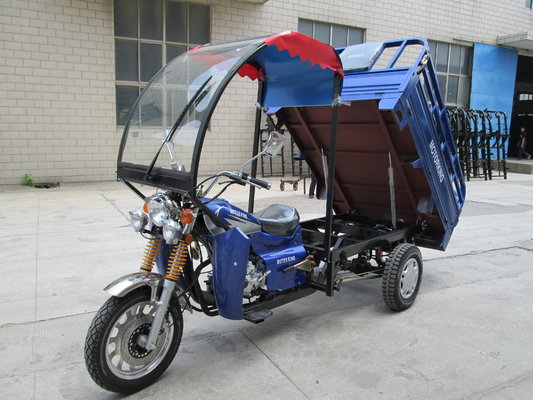 Disc Brake 4 Stroke 3 Wheel Cargo Motorcycle , Tricycle 3 Wheel Motorcycle