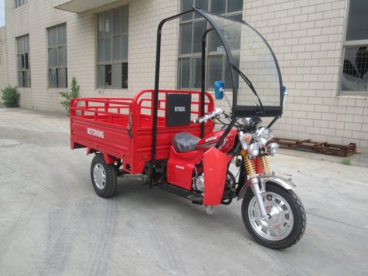 Air Cooled Electrical Kick Disc Brake Cargo Motorcycle Trike Shaft Drive 5 Speed Ignition CDI