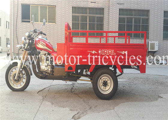 OEM Adult Eec Truck Tricycle Air Cooled , Tricycle 3 Wheel Motorcycle