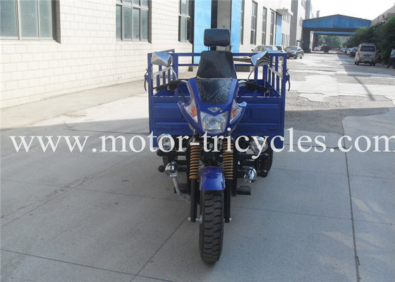 80 km/h Max Speed Three Wheel Cargo Motorcycle Motorized Air Cooled With 163FML Engine