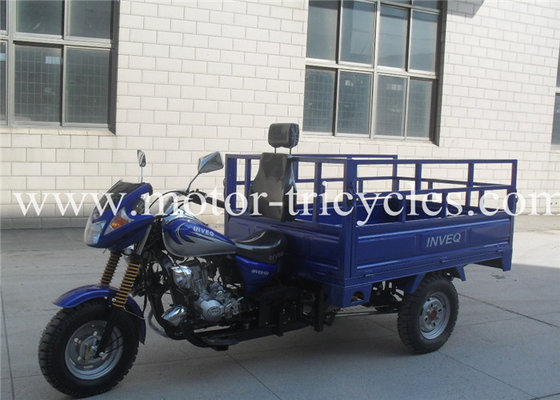 80 km/h Max Speed Three Wheel Cargo Motorcycle Motorized Air Cooled With 163FML Engine