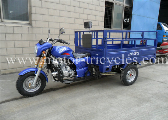 Custom Three Wheels 150CC Motor Tricycle , Durable Frame Gasoline Tricycle