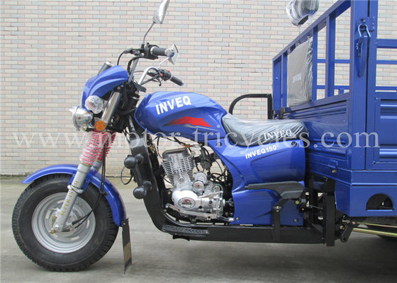 Manul Clutch 3 Wheel Cargo Motor Tricycle Trike , Gasoline Tricycle 150cc 175cc 300cc