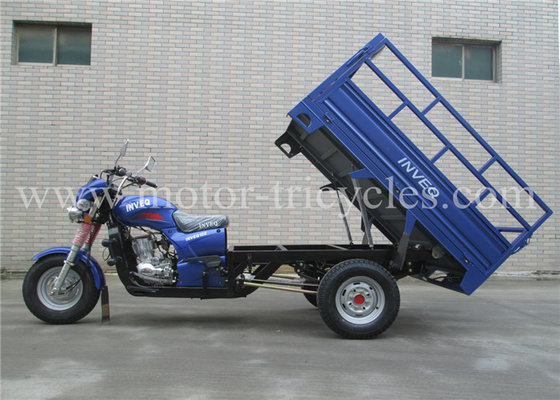 Manul Clutch 3 Wheel Cargo Motor Tricycle Trike , Gasoline Tricycle 150cc 175cc 300cc