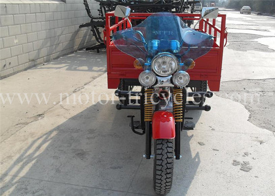 Single Cylinder Tricycle 3 Wheel Motorcycle Low Engine Consumption