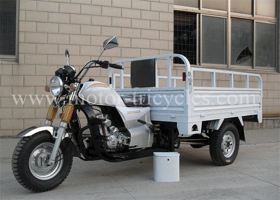 Gas / Petrol Motorized Cargo Trike 3 Wheeler Motorcycle 160mm Ground Clearance