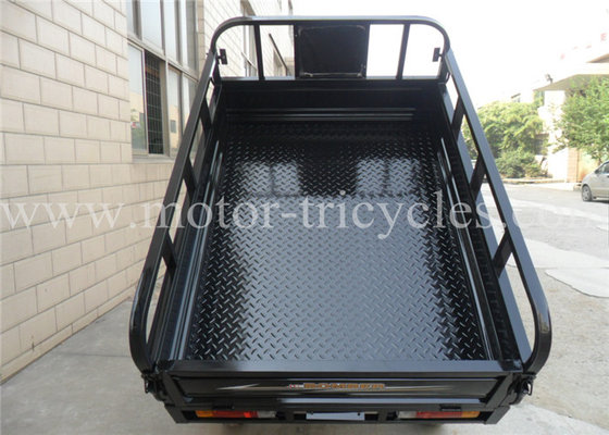 Cargo Trike Automatic 3 Wheel Motorcycles Steel Plate Chassis / Suspension