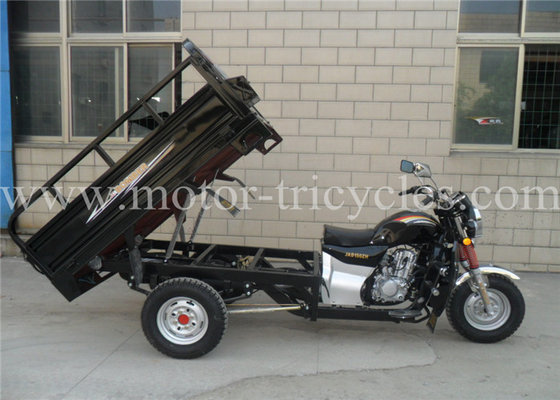 Cargo Trike Automatic 3 Wheel Motorcycles Steel Plate Chassis / Suspension