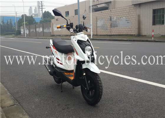Drum Brake Air Cooled Motorcycles Scooters 150CC , Gas Motor Scooters For Adults