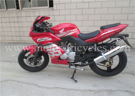 5 Speed Electric Kick Road Racing Motorcycles , Street Racing Motorbikes OEM