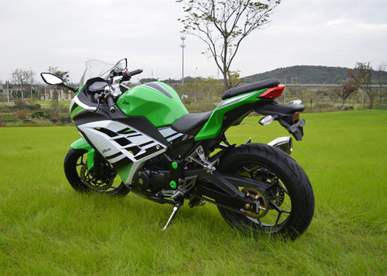 XRZ Motorcycles Road Racing Motorcycles 165mm Ground Clearance , Single Muffler