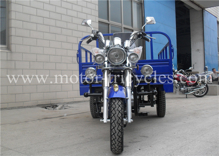 CDI Disc Brake Gasoline Tricycle Rear Absorbers Stock >30 ° Climbing Capacity