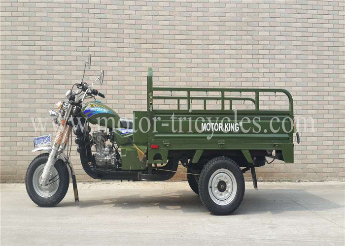 Single Cylinder Fuel Tank 12L Three Wheel Motorbikes With Taillight / Headlight