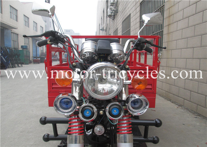 Loading 2000KG 80 km / h Motorized Cargo Trike , 3 Wheel Cargo Motorcycle