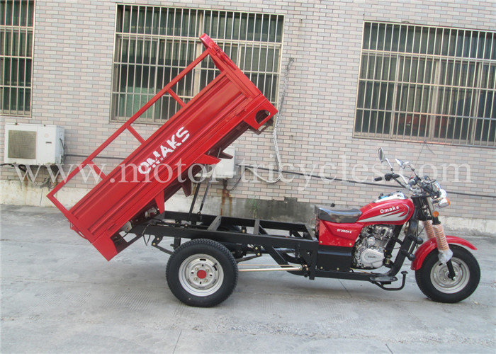 Iron Rim 3Wheel Motorcycles Eec Tricycle Stable >30 ° Climbing Capacity