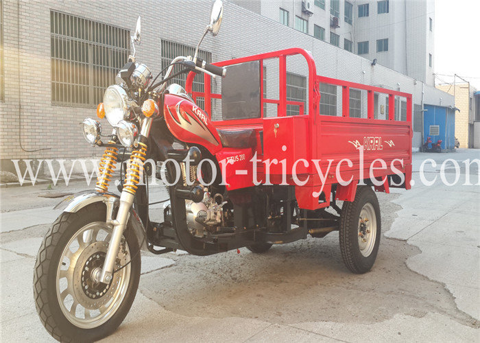 OEM Adult Eec Truck Tricycle Air Cooled , Tricycle 3 Wheel Motorcycle