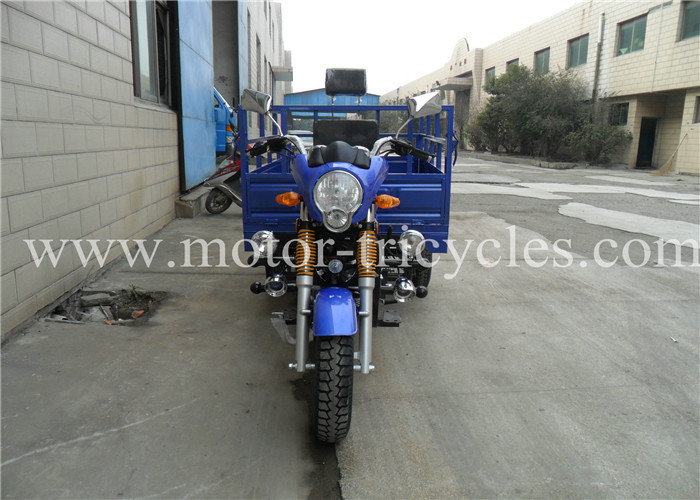 Custom Three Wheels 150CC Motor Tricycle , Durable Frame Gasoline Tricycle