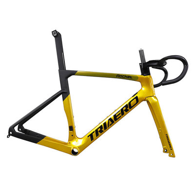 Disc Carbon Road Frame for Road Bicycles Tire 700C*28C UD Matt/Glossy/Painting