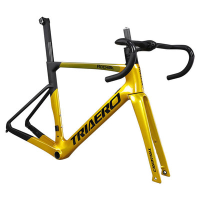 Disc Carbon Road Frame for Road Bicycles Tire 700C*28C UD Matt/Glossy/Painting