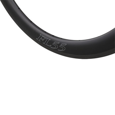 Wholesale ICAN HTG 280 T800 Carbon Road Super Light 25mm 3K Twill Brake Edge Bike Rim 55C