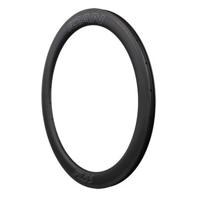 Wholesale ICAN HTG 280 T800 Carbon Road Super Light 25mm 3K Twill Brake Edge Bike Rim 55C