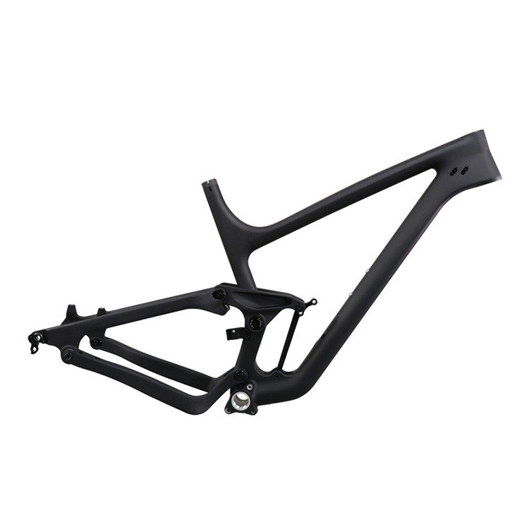 2019 New Arrive carbon 27.5er full suspension mtb plus trail bike frame with travel 130mm