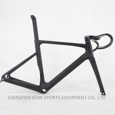 46/49/52/54/56/58cm Flat Mount Disc Carbon Road Frame for Road Bicycles