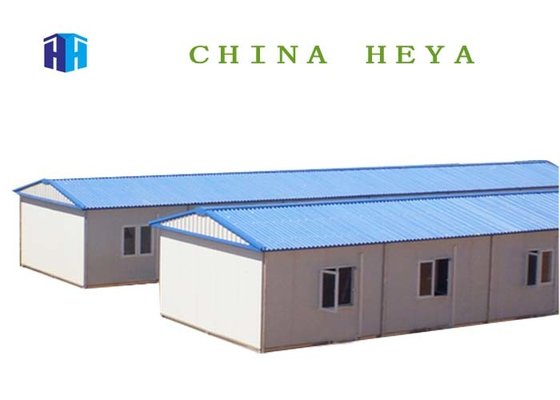 Pre Made Single Story Modular Homes , Sandwich Panel Custom Built Prefab Homes