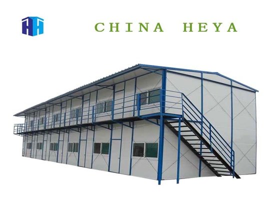 Two Storey Pre Assembled Homes , Modern Contemporary Prefab Homes Earthquake Proof