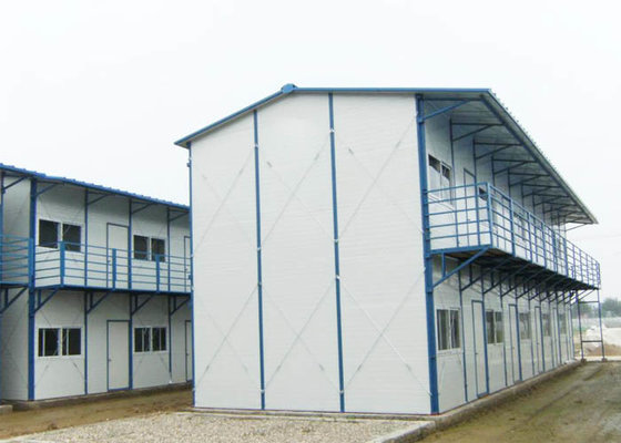 Two Floor Prefab Manufactured Homes , Pre Built Modular Homes Easy Construction