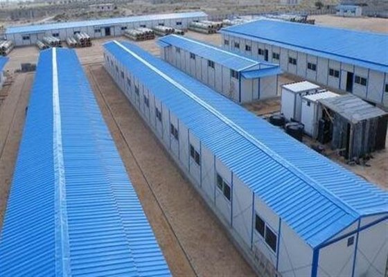 ISO Insulated Panel Homes , Steel Frame Prefab Homes Low Cast Easy Installation