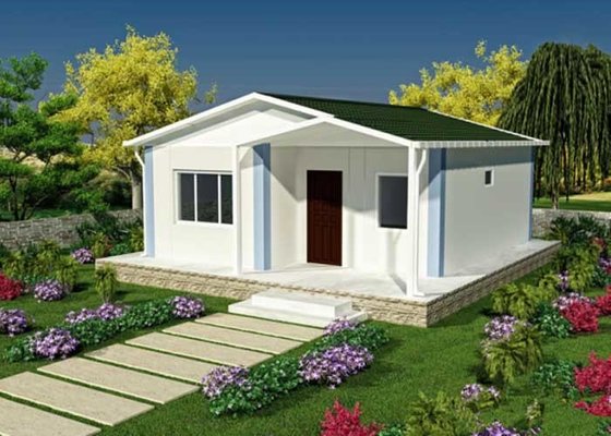 70-80 M2 White Wall Panels Prefabricated Container House Apartment Dormitory