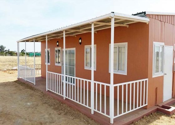 Durable Sandwich Panel Prefab House With Decoration Panels And Roof Panels