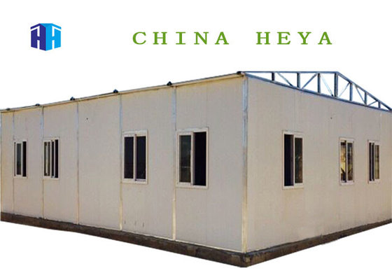 Durable Sandwich Panel Prefab House With Decoration Panels And Roof Panels