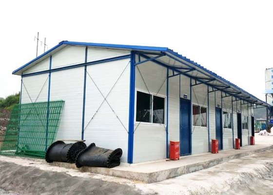 Wind Proof K Type Custom Built Prefab Homes , Prefabricated Steel Houses Economical