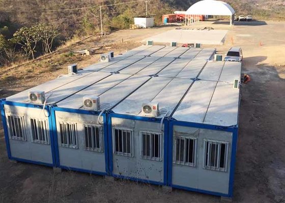 Durable Modular Prefab Camp Houses Flexible Temporary Living Homes For Worker