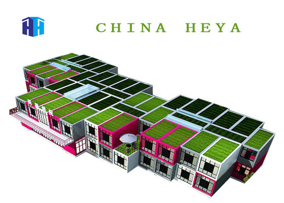 Waterproof Flat Pack Container House , 2 Story Modular Homes Easy To Assemble